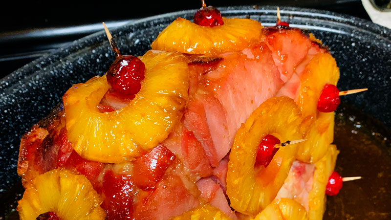 Pineapple Pepper Jelly Glazed Ham - TT's Pepper Jellies